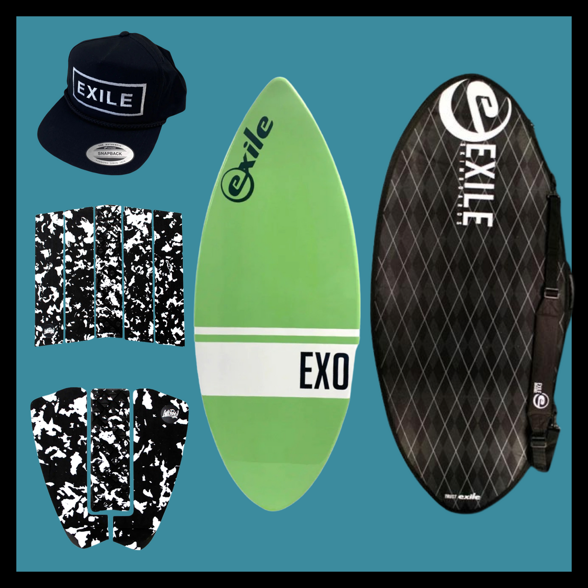 The EX0 Combo (The Adventurer Pack) – Exile Skimboards Australia